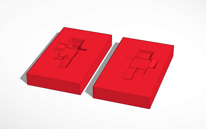 3D design #Steve #mold #Minecraft! | Tinkercad