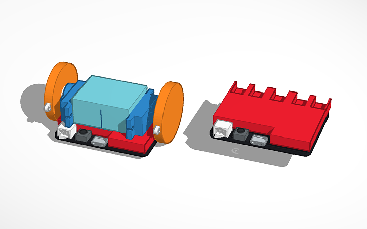 3D design WallBot clone | Tinkercad