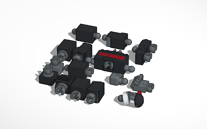 3D design Withered Roblox Guest animatronic figure 3d printable model ...
