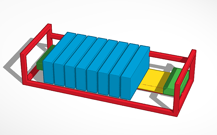 3D design 8 GPU RACK (BTC-S37) | Tinkercad