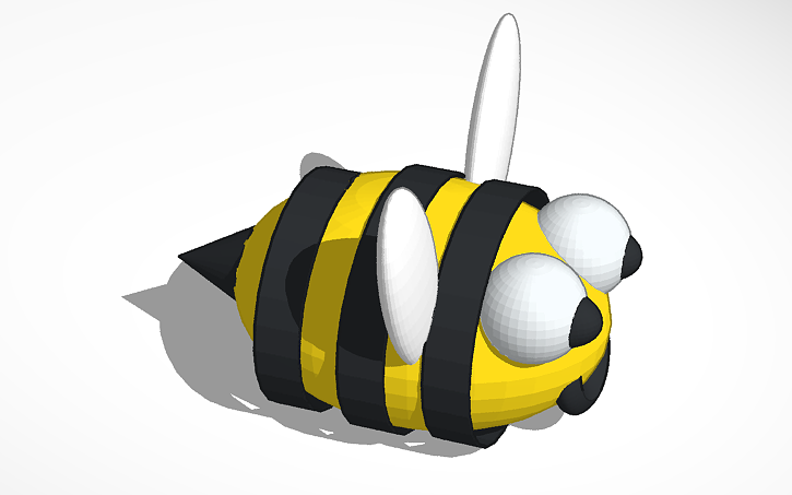 3D design Bee - Tinkercad