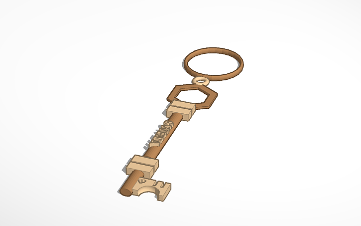 3D design swetha_keychain - Tinkercad