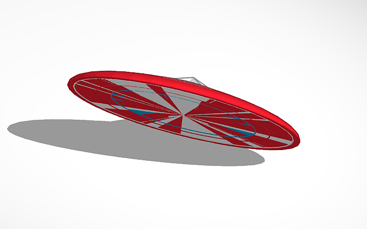 3D design shield - Tinkercad