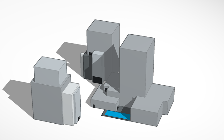 3D design THE CITY OF THE FUTURE!! | Tinkercad
