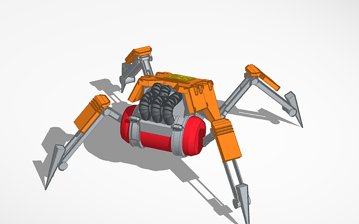 3D design reskin of gen zero tick - Tinkercad