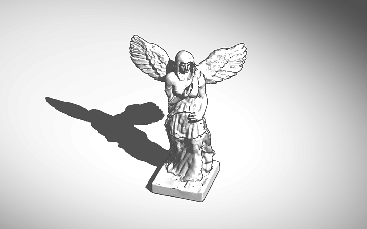 3D design Angel Statue - Tinkercad