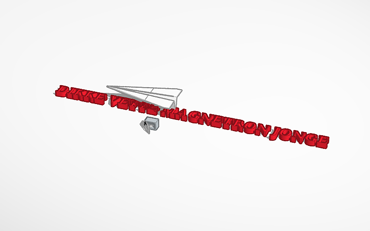 3D design magnetron - Tinkercad