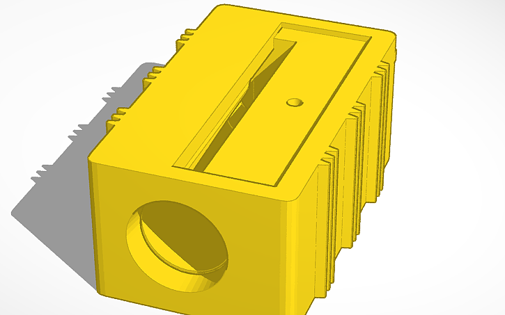 3D design Sharpener - Tinkercad