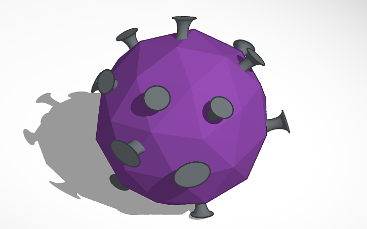 3D design Copy of CoronaVirus | Tinkercad