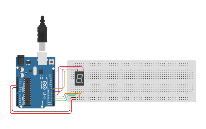 Circuit design Practica 23 - Tinkercad