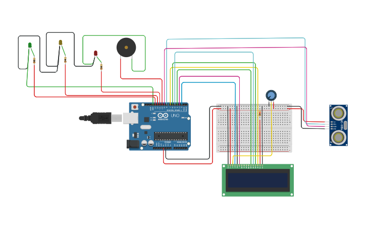 Circuit design IOE Project Presentation - Tinkercad