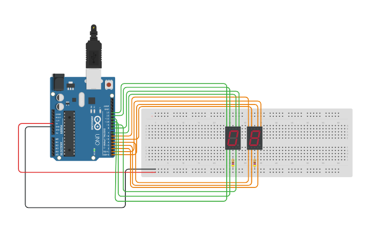 Circuit design Bodacious Contador | Tinkercad