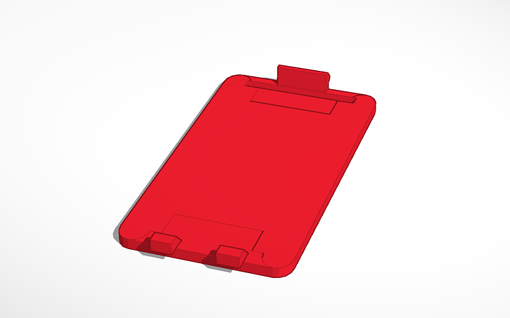 3D design Lifesize Remote Control Battery Cover - Tinkercad