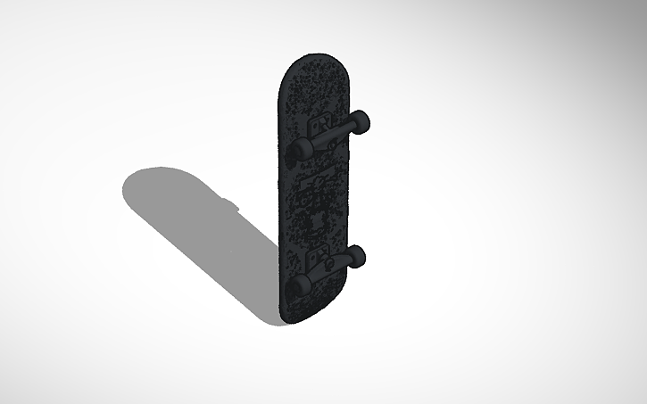 3D design finger skate - Tinkercad