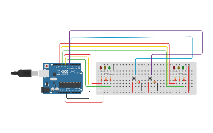 Circuit design Final Assignment 4 traffic light controller with push ...