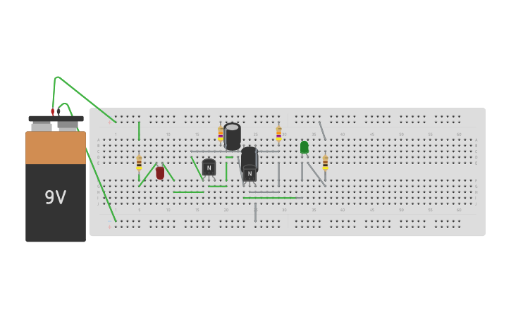 Circuit Design Led Blinker Circuit Tinkercad