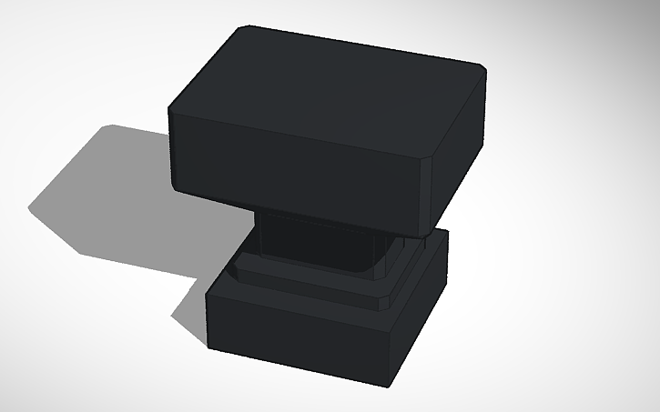 3D design Minecraft Anvil Template - Tinkercad