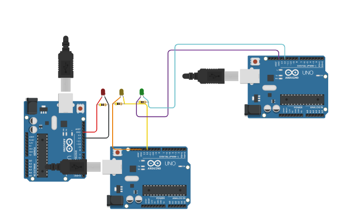 Circuit design საშინაო დავალება 5 - Tinkercad