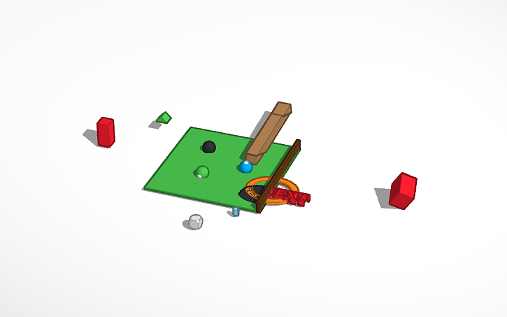 3D design The Pool Table - Tinkercad