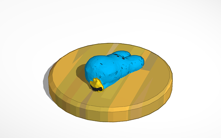 3D design Easter Bunny - Tinkercad