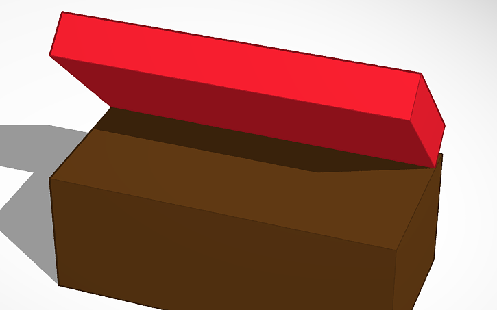3D design minecraft - chest | Tinkercad
