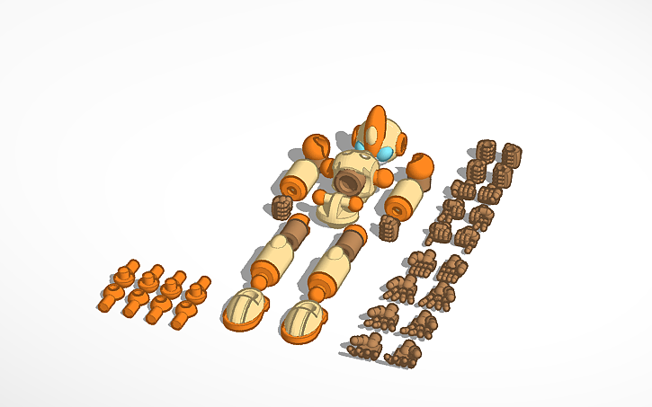 3D design Emerl the GIZOID ver 1.5 - Tinkercad