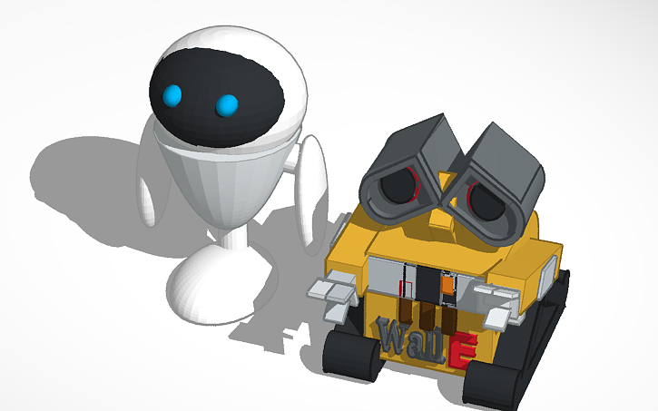 3D design Wall-E - Tinkercad