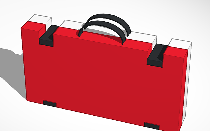 3D design First Aid Kit - Tinkercad