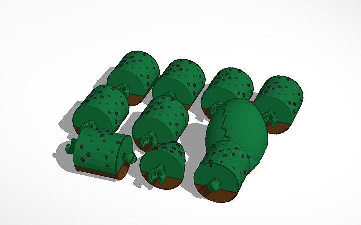 3D design Snake - Tinkercad