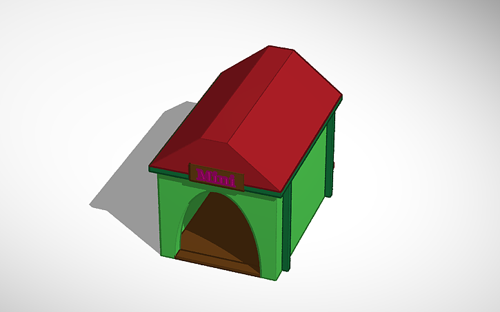 3D design Niche de Mini - Tinkercad