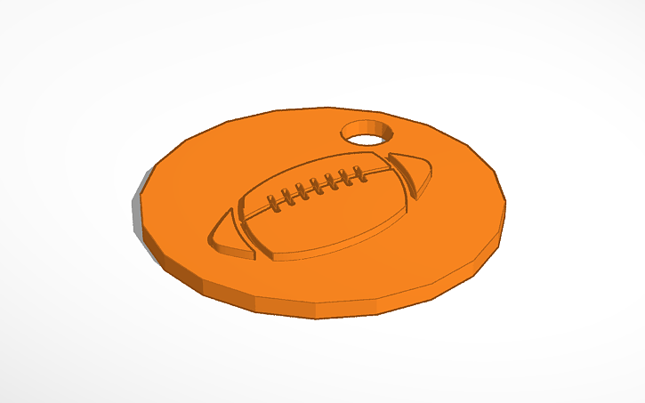 3D design football - Tinkercad