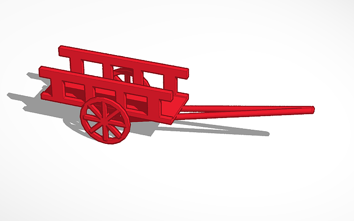 3D design bail gadi - Tinkercad