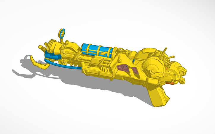 3D design RAY GUN M2 - Tinkercad