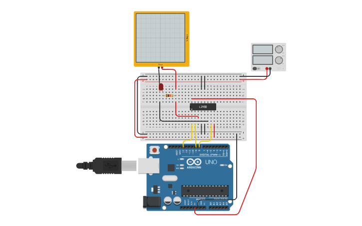 Circuit design Task_1 - Exp09 - Tinkercad