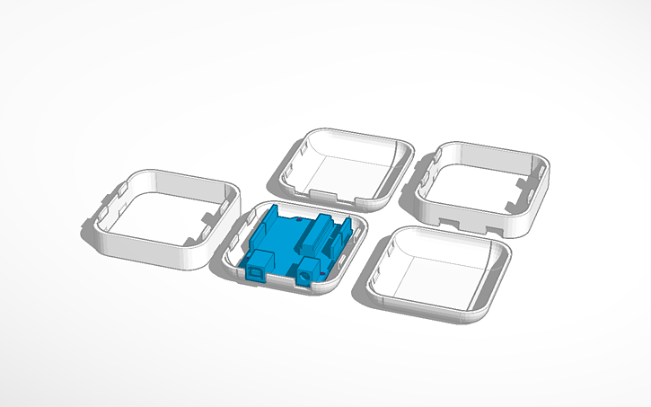 3d Design Copy Of Shapely Arduino Enclosure Mark Ii Wip Tinkercad
