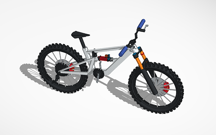 3D design Mountain Bike - Tinkercad