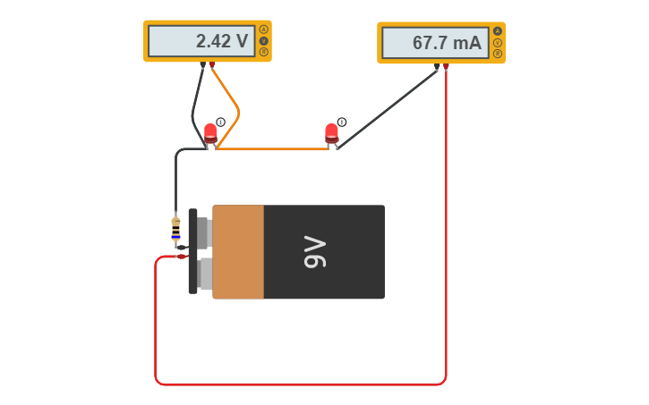 Circuit Design Series Circuits Tinkercad