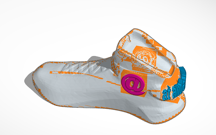3D design shoes - Tinkercad