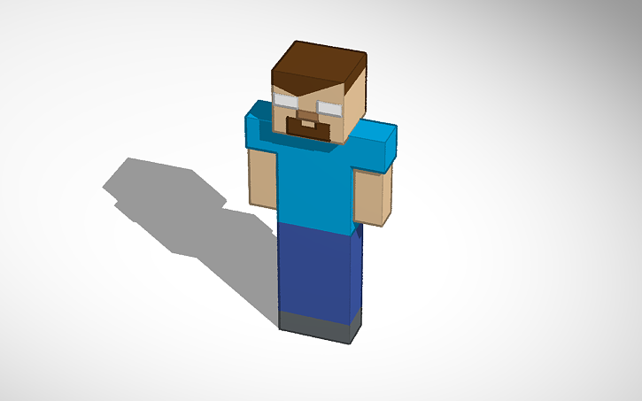 3D design Minecraft 2015 - Tinkercad