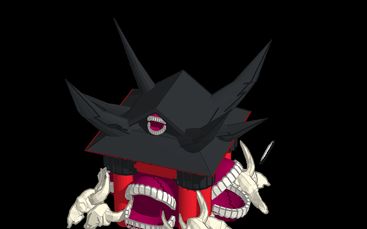 3D design sukuna domain expansion - Tinkercad