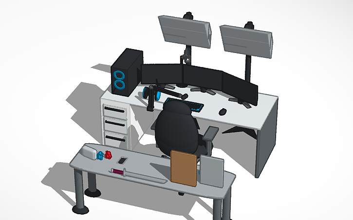 3D design pc set up 12/2/2021 - Tinkercad