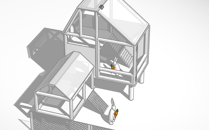 3D design Rabbit home | Tinkercad