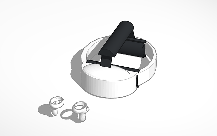 3D design vr headset - Tinkercad