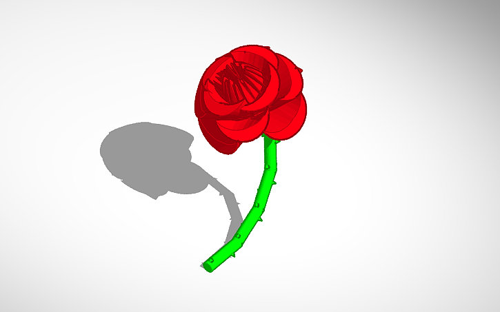 3D design Copy of Rose | Tinkercad