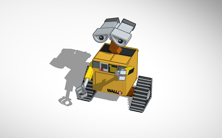 3D design Wall-E - Tinkercad