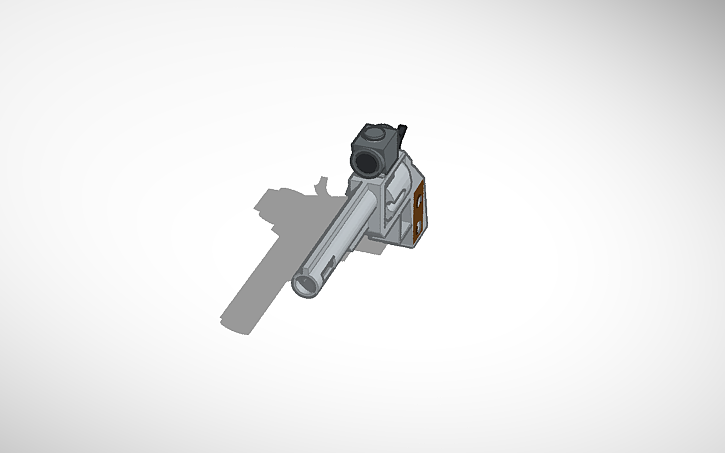 3D design Revolver - Tinkercad