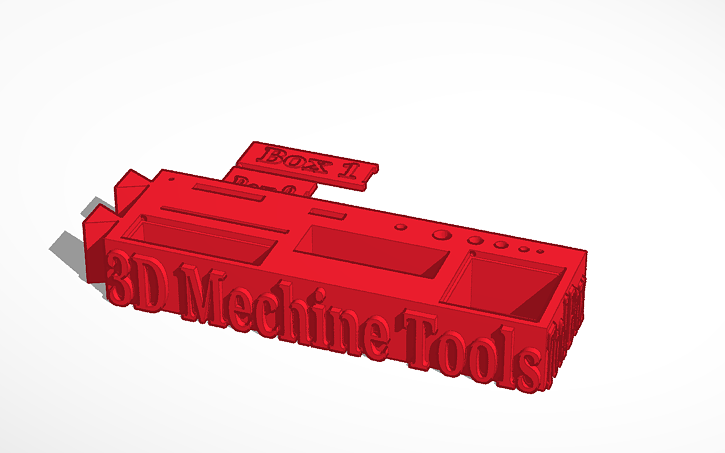 3D design 3D Tool Box - Tinkercad