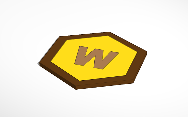 3D design Wynncraft Logo | Tinkercad