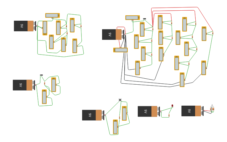 Circuit design SPIDER MAN - Tinkercad