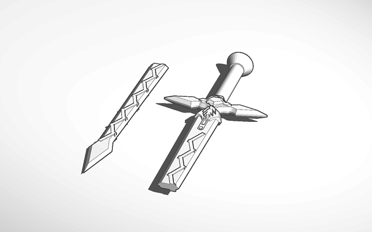 3D design Sword Art Online - Tinkercad